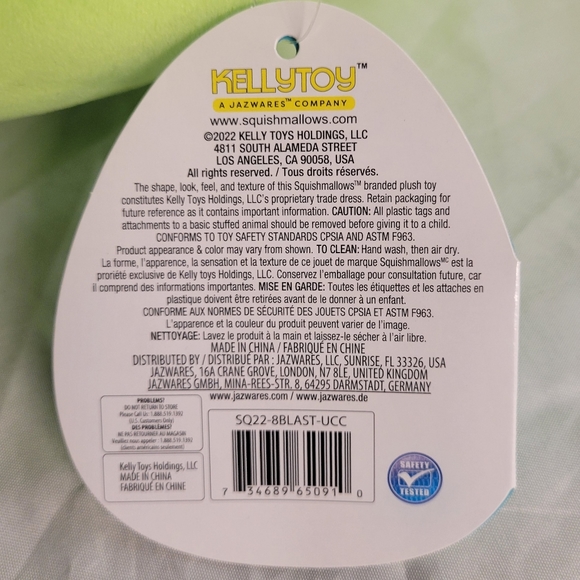 Squishmallows | Toys | Nwt 8 Sunny The Blacklight Bee Squishmallow ...